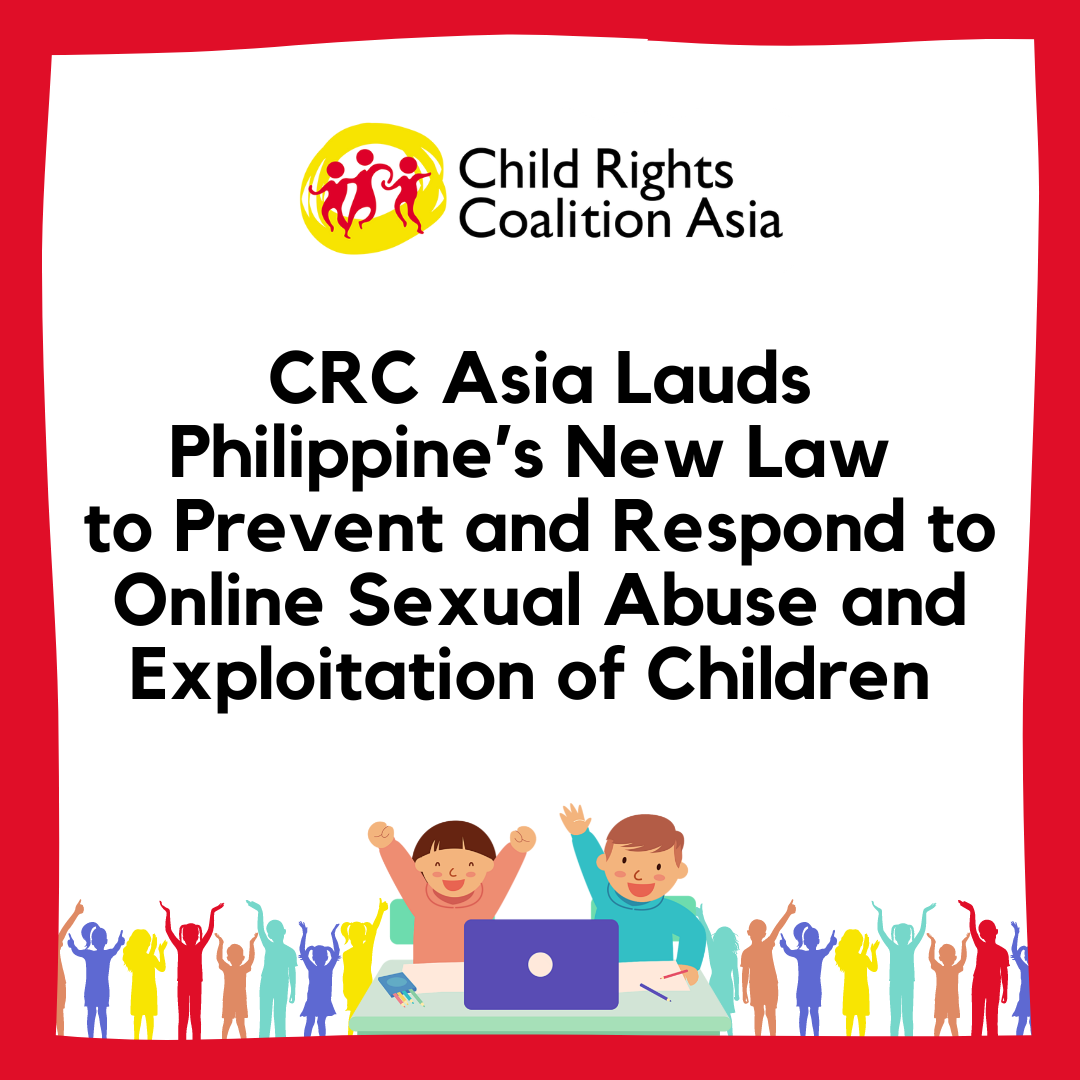 CRC Asia Statement on Philippine’s New Law to Prevent and Respond to ...