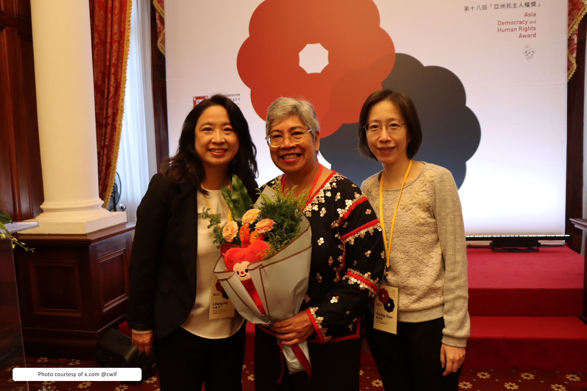 CRC Asia's Amihan Abueva receives the 2023 Asia Democracy and Human ...