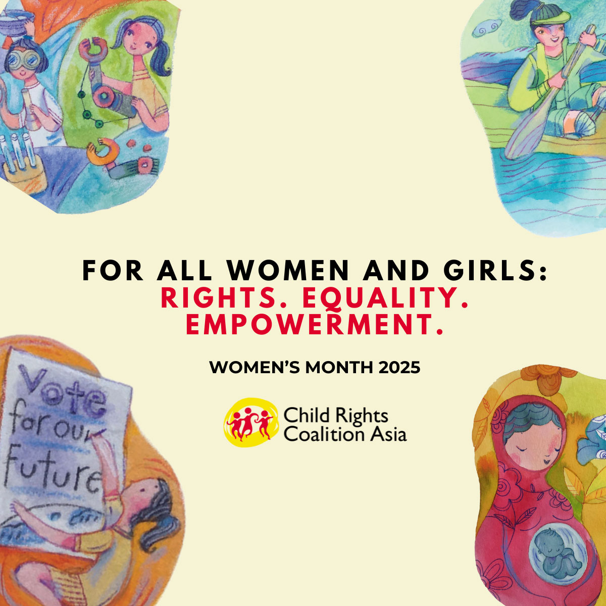 Child Rights Coalition Asia Calls to Advance Women’s and Girls’ Rights ...